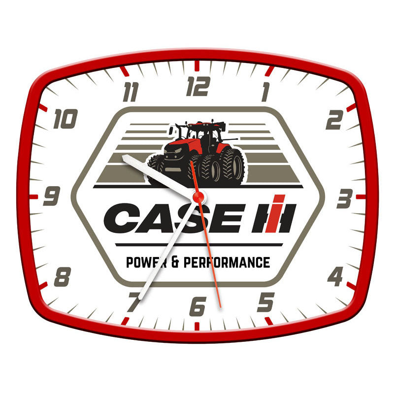 Equipment Co. Shop Clock – Case IH gear